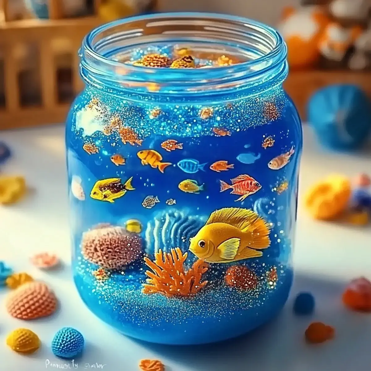 Aquarium Slime: A Sparkly Ocean Adventure for Endless Fun - DailyRecipe